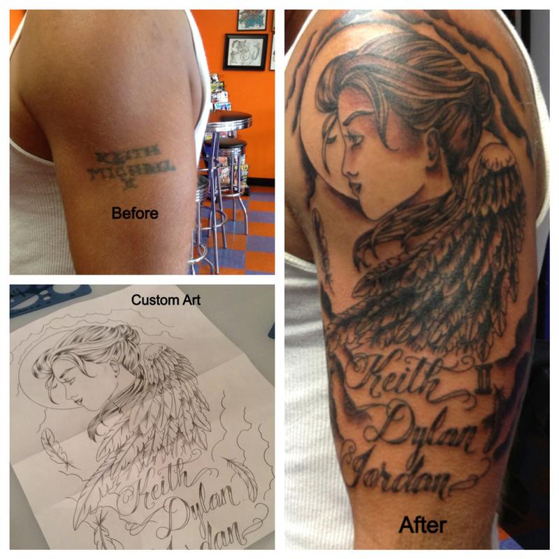 Angelic Guardian by Cat Johnson: TattooNOW