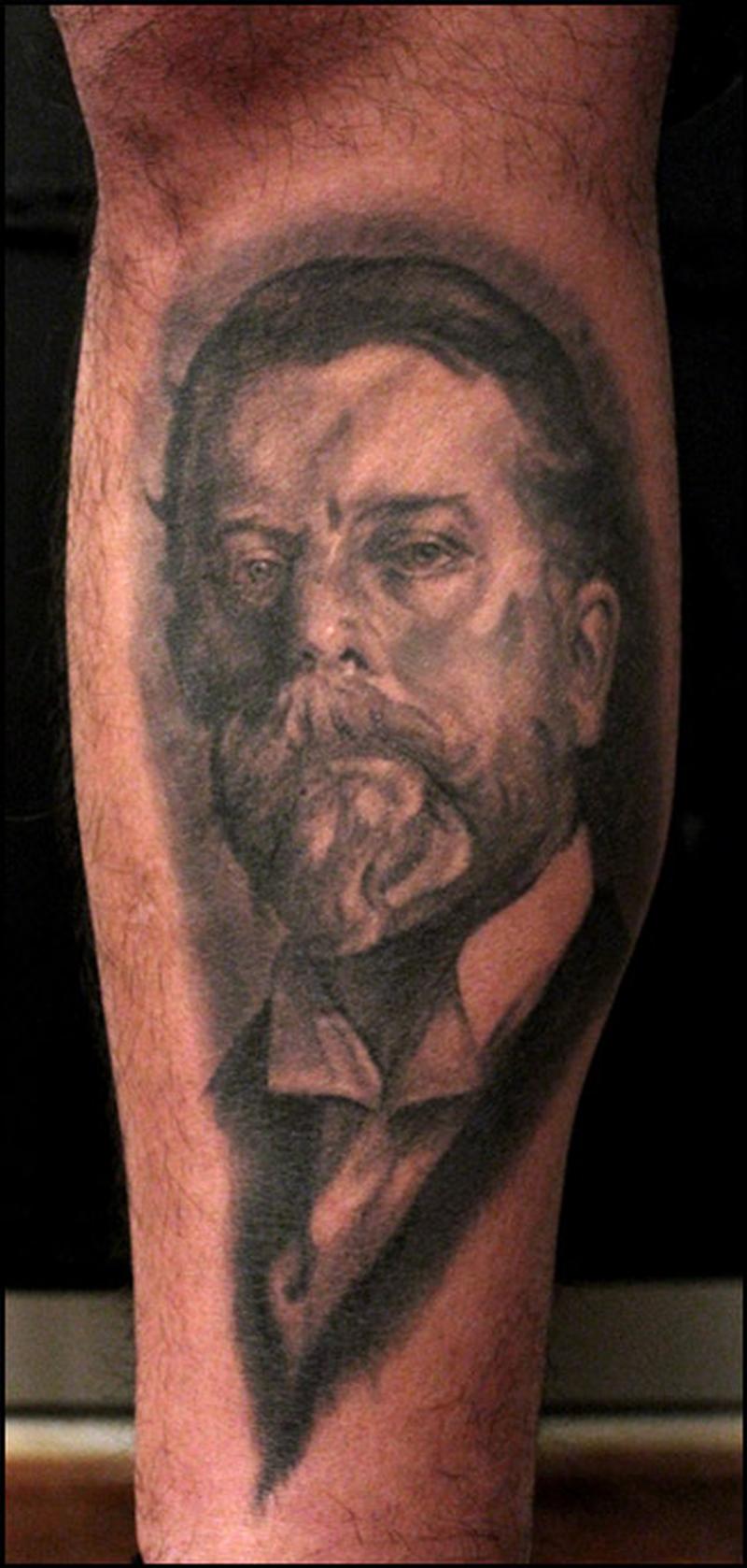 Portrait Of The Artist John Singer Sargent By Shawn Barber TattooNOW