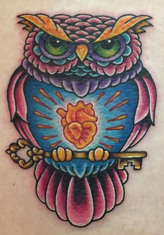 Owl by Ivan Rueda: TattooNOW