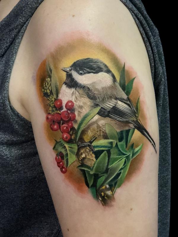 Chickadee by Todo: TattooNOW