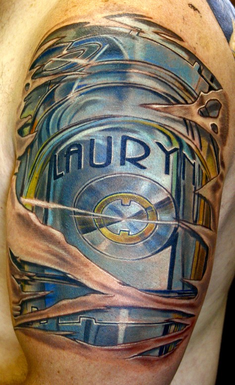 Cyborg Tattoo Sleeve