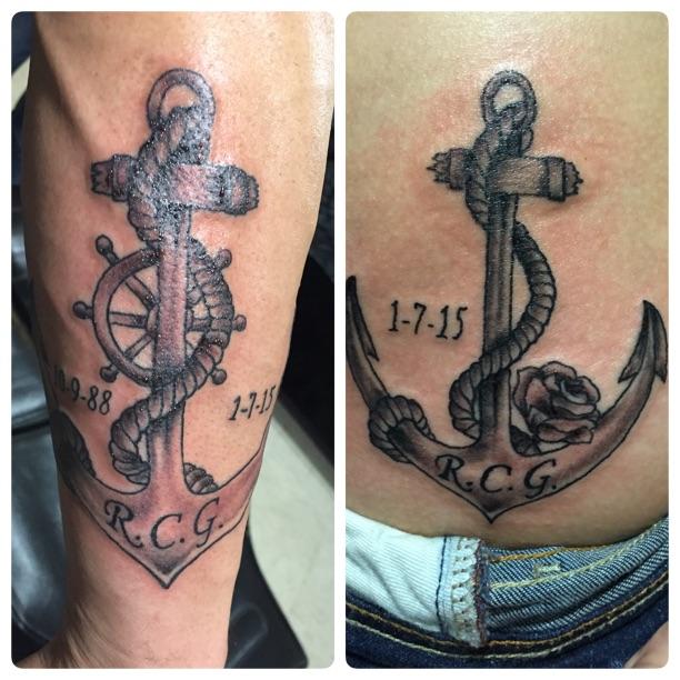 Anchor by Angel Caban : TattooNOW
