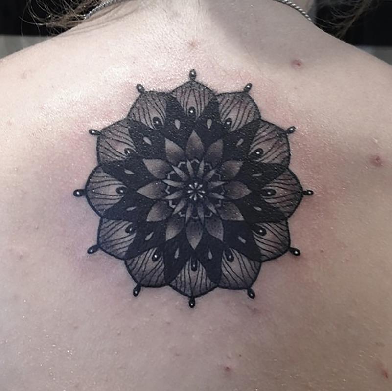 Black and Grey Mandala by Eddie Zavala: TattooNOW