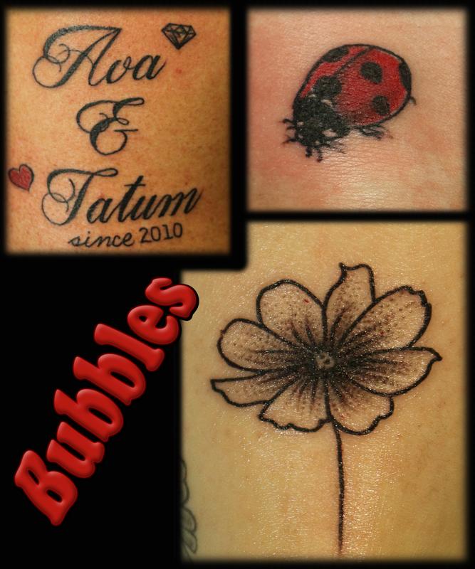 TMS Fundraiser Pieces by Bubbles by Ashley Bubbles McBride : Tattoos