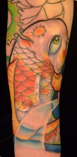 Coi Fish by Ed Perdomo: TattooNOW
