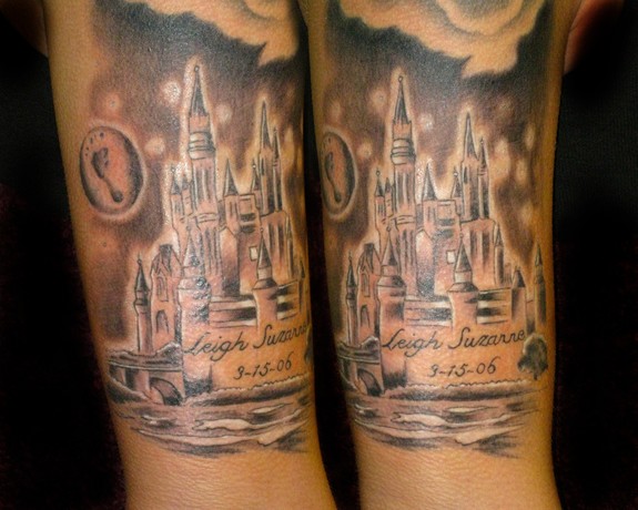 Cinderella's Castle by Stacey Blanchard: TattooNOW