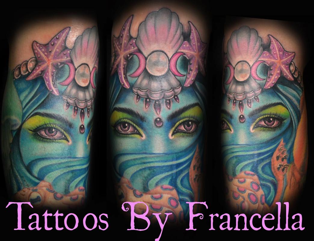Sea Goddess by Francella Salgado: TattooNOW