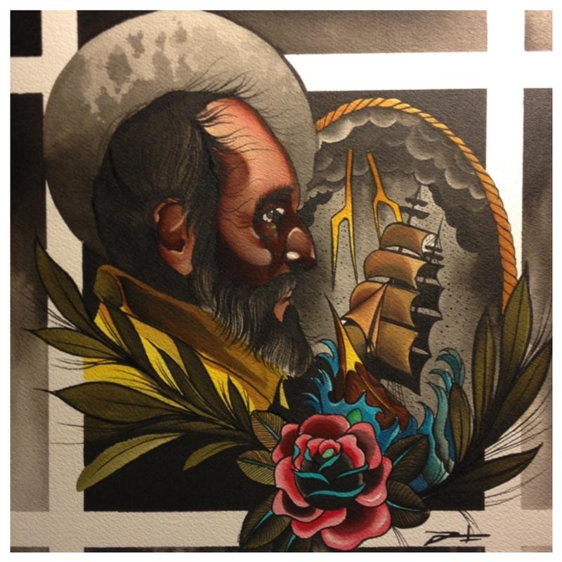 Old mariner by Gary Dunn: TattooNOW