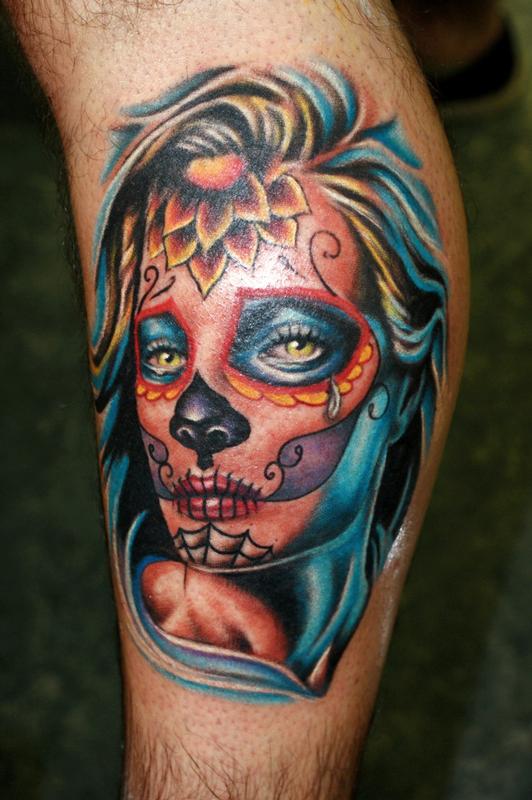 Day of the Dead Girl Tattoo by Gido: TattooNOW