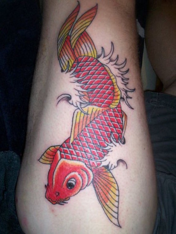 Koi fish arm tattoo by jamie sunday: TattooNOW