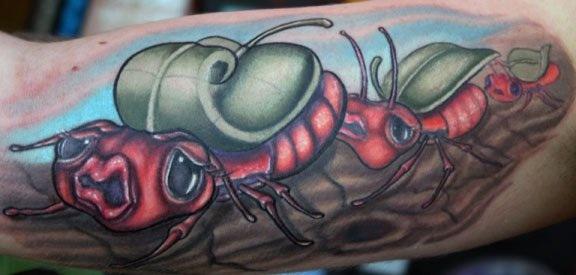 Ant Tattoo by LT Woods: TattooNOW