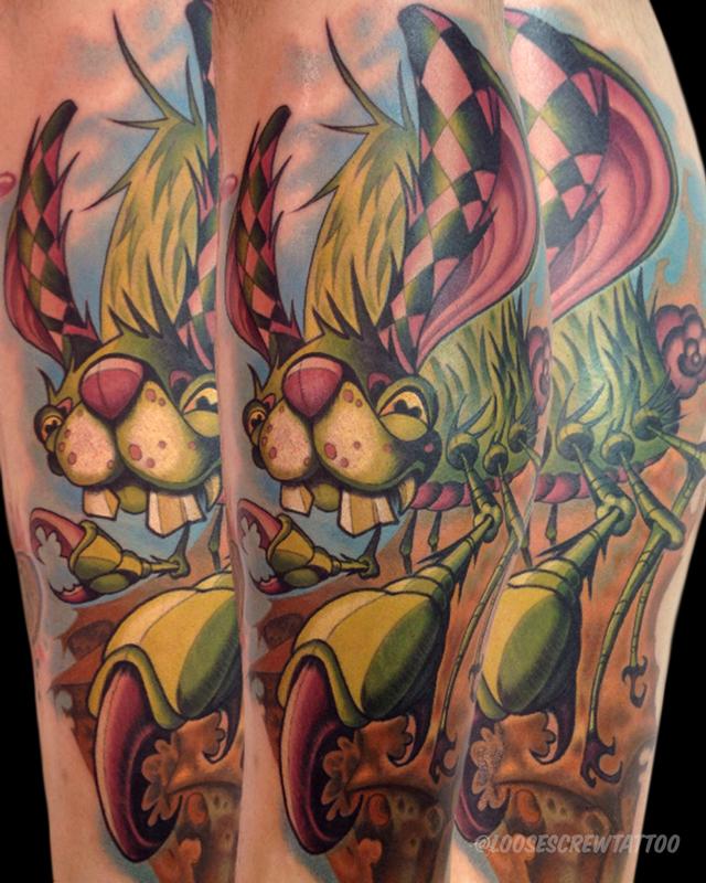 Crazy Critter by Jason Stephan: TattooNOW