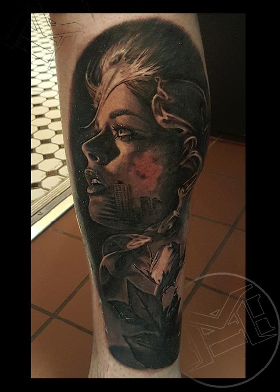 city of ruin by Mike Christie: TattooNOW