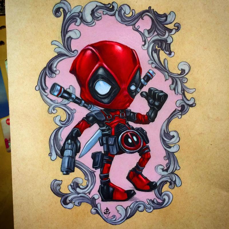 Dead pool by Picasso Dular: TattooNOW