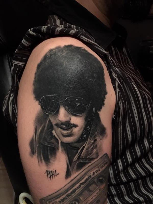 P Lynott by Robert Hernandez: TattooNOW