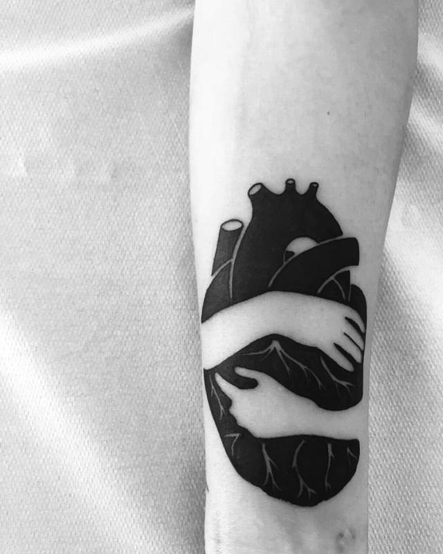 heart hug by Abes RIP: TattooNOW