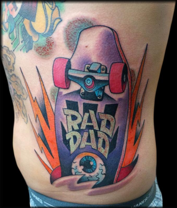 rad dad by Jeff Ensminger: TattooNOW