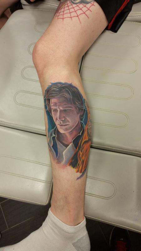 Han Solo by Halo: TattooNOW
