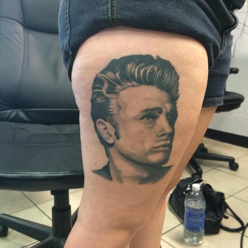 James Dean by Jared Blue: TattooNOW