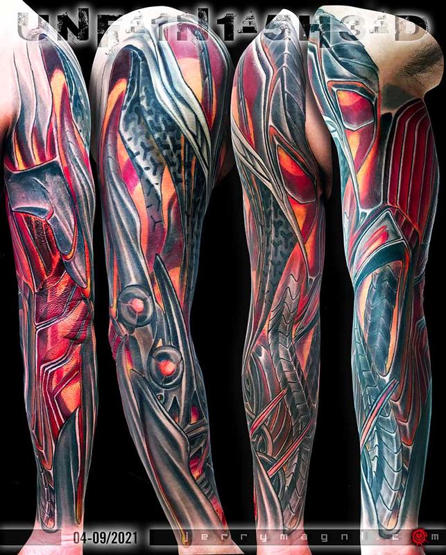 UNF1-N1-5H3D by Jerry Magni: TattooNOW