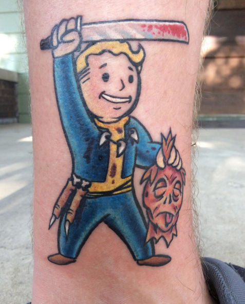 Fallout Character by Josh Drake: TattooNOW