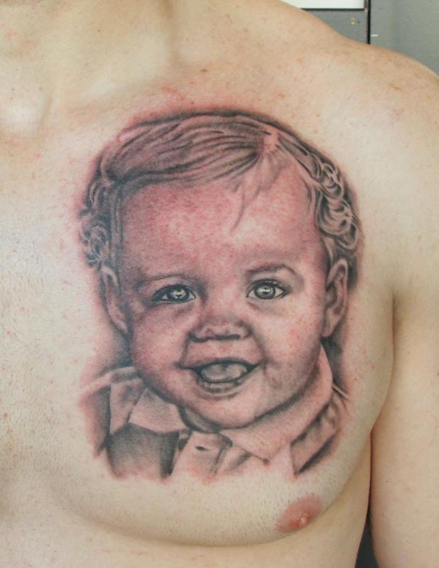 Baby Portrait by Miss Amanda: TattooNOW