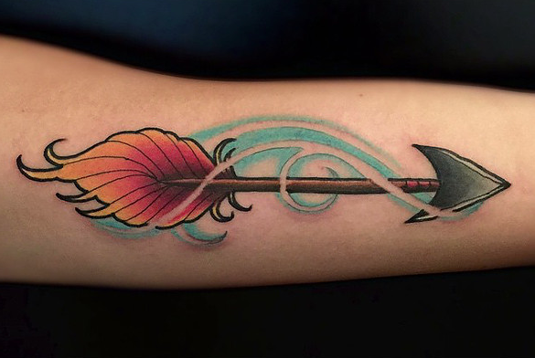Windy Arrow by Stephen Sanchez: TattooNOW