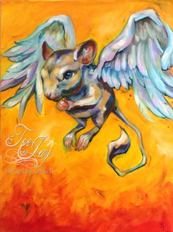 Flying Rodent by Tee Jay: TattooNOW