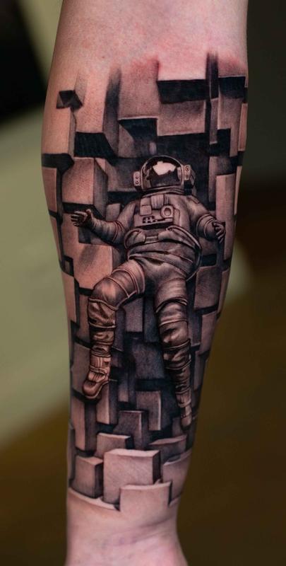 Spaceman by Chase Nash Tattoo: TattooNOW