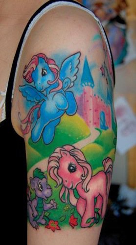 My Little Pony Tattoo by Bez: TattooNOW