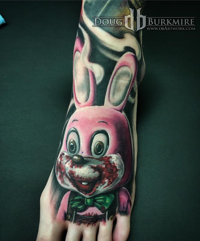 Robbie the Rabbit by Doug Burkmire: TattooNOW