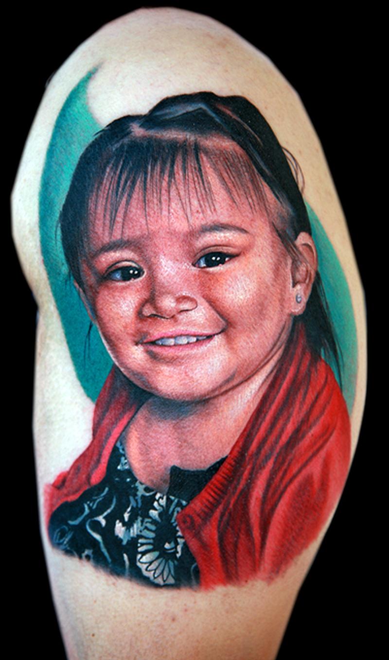 Just his daughter by Cecil Porter : Tattoos