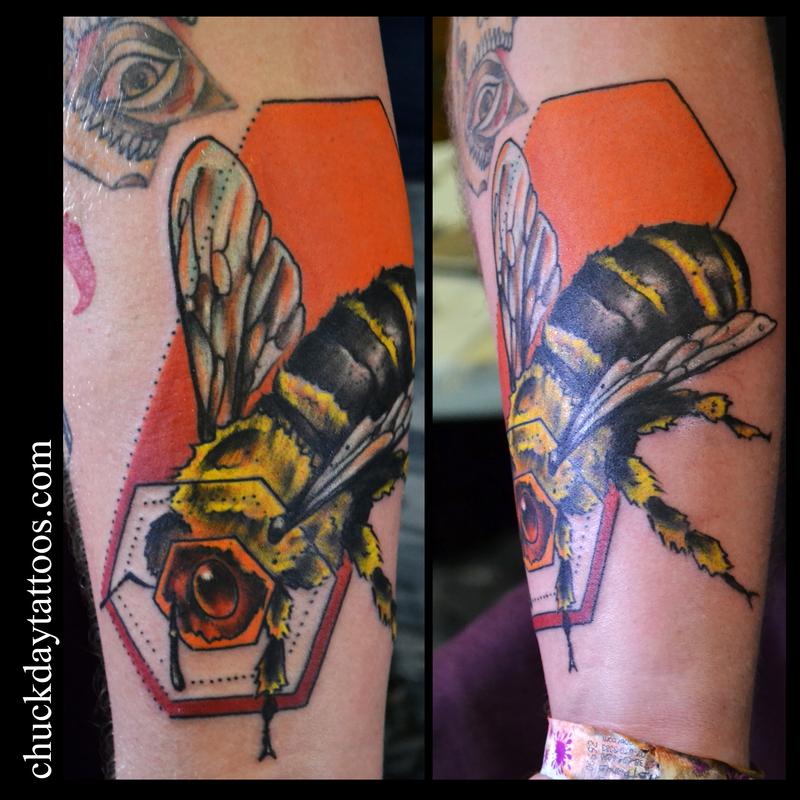 Beeeeee by Chuck Day: TattooNOW