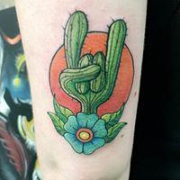 Texas Cactus Rocker! by Dan NUI NUI: TattooNOW