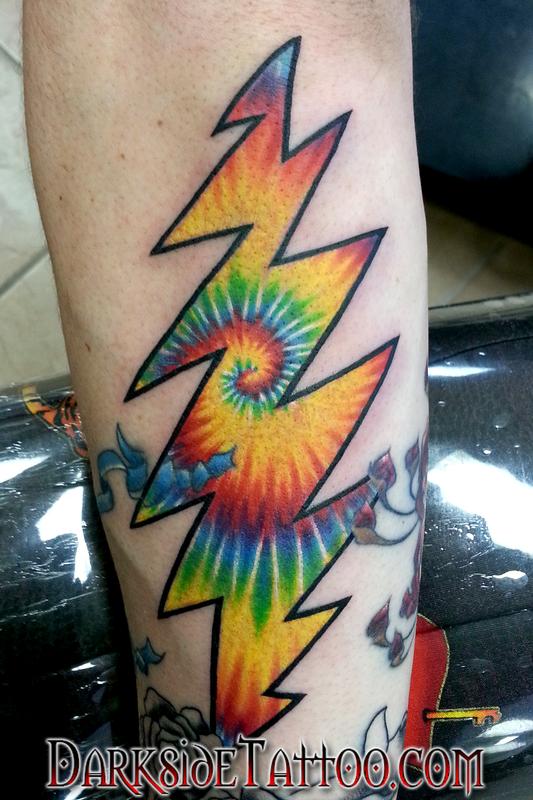 Color Tie Dye Tattoo by Sean O'Hara: TattooNOW