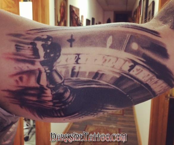 Roulette Wheel by Nick Trammel: TattooNOW