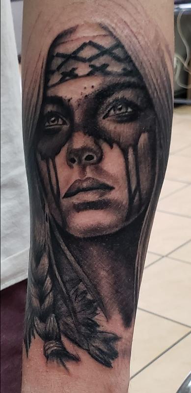 Indian Princess by Dave Racci: TattooNOW