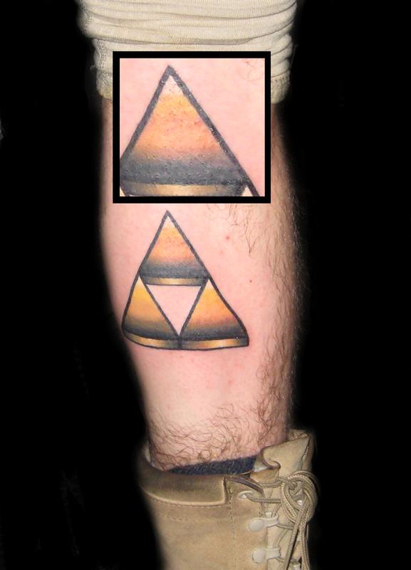 Triforce Tattoo by Joshua Nordstrom: TattooNOW