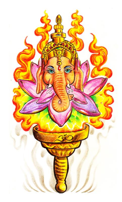 Ganesh by Steve Cornicelli: TattooNOW