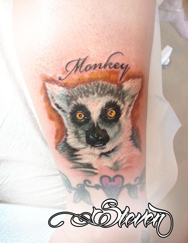 Lemur by Steve Cornicelli: TattooNOW