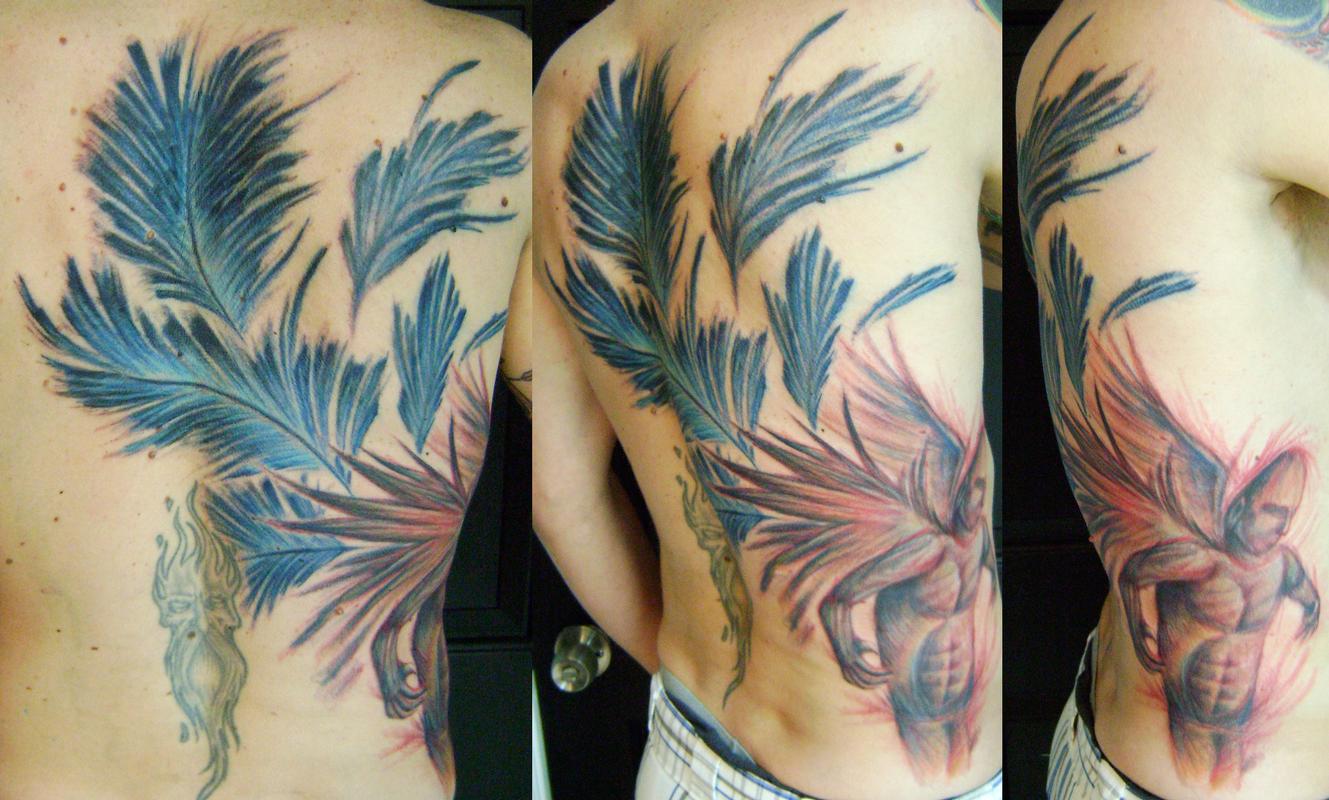 sketchy angel by Gabriel Cece: TattooNOW