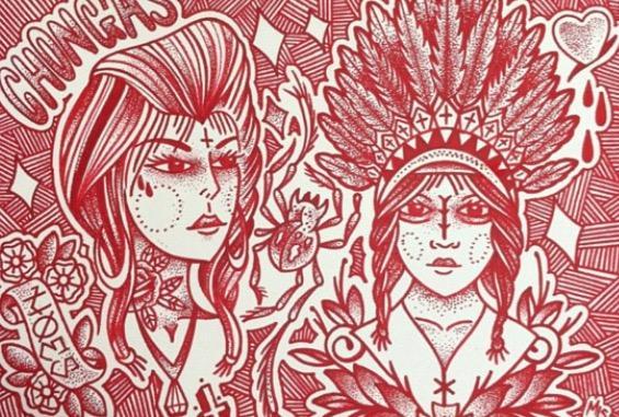 "Chonga Indian" by Michael Lee Suarez: TattooNOW