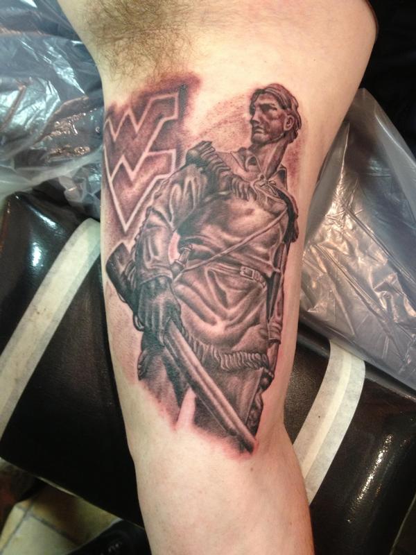WV Mountaineer by Tim MacNamara: TattooNOW