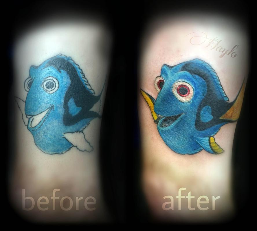 A feehand rework of a Dori tattoo by Haylo: TattooNOW