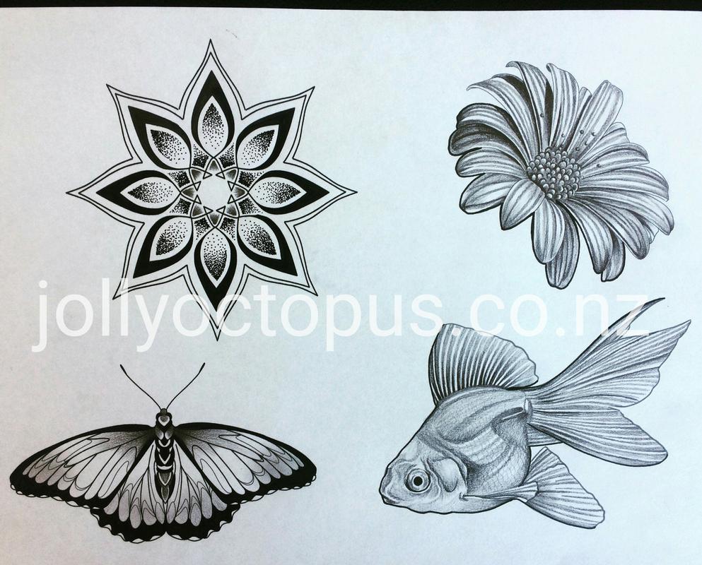 Original Flash Art Tattoo Design by Makiko Komamiya: TattooNOW