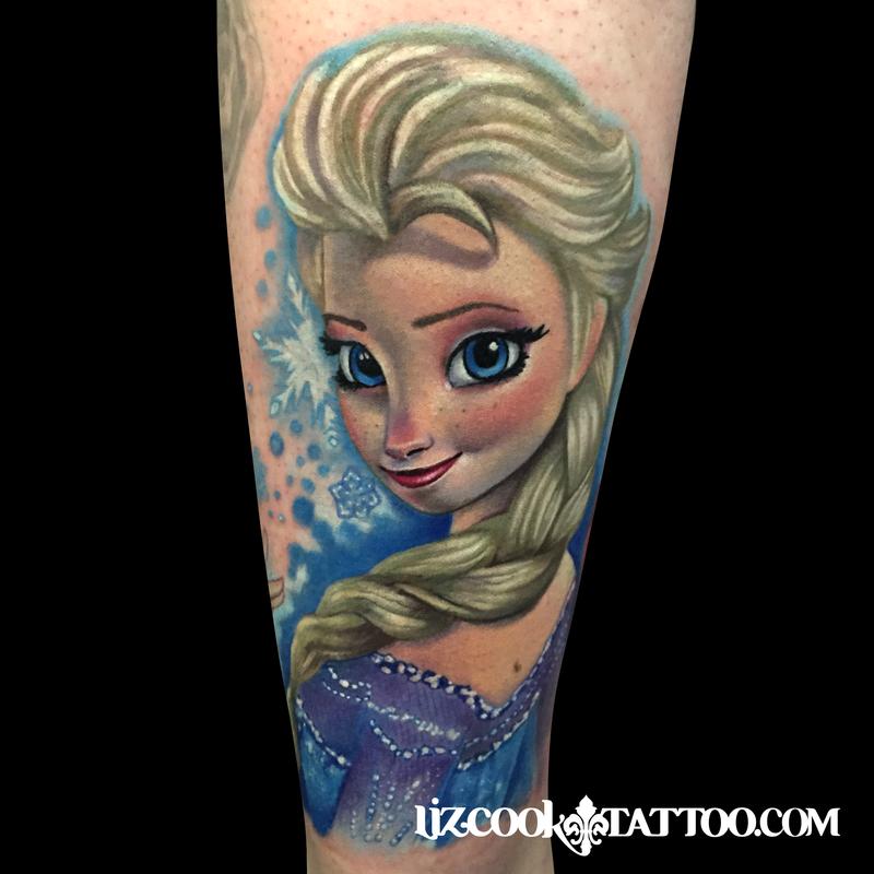 Elsa by Liz Cook: TattooNOW