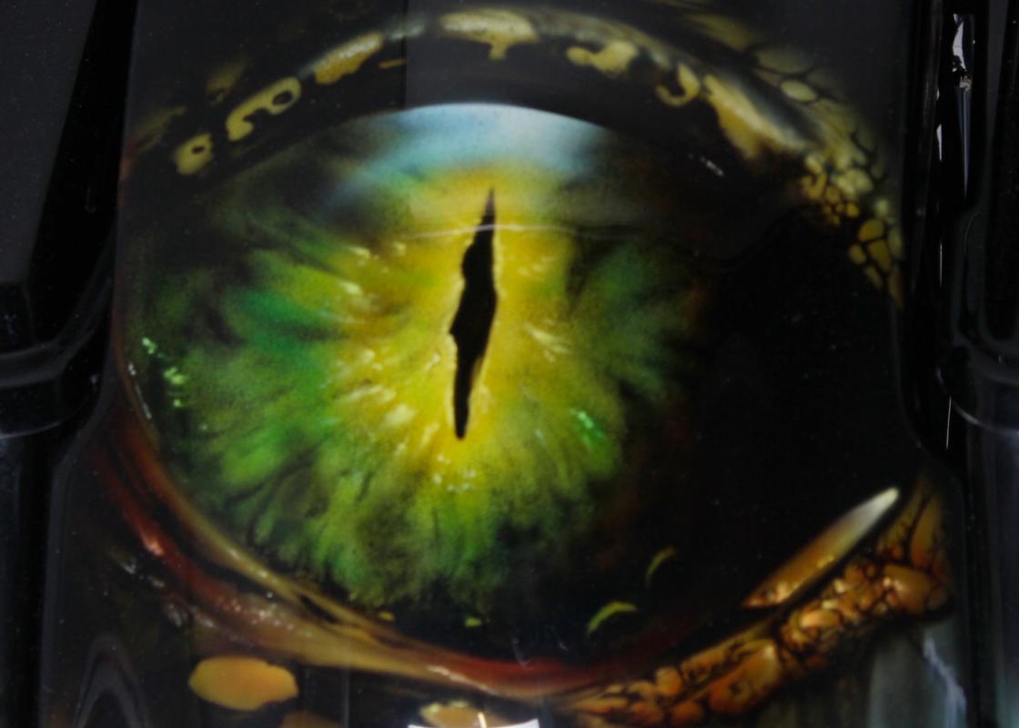 "Gator Getter" Detail by Steve Phipps: TattooNOW