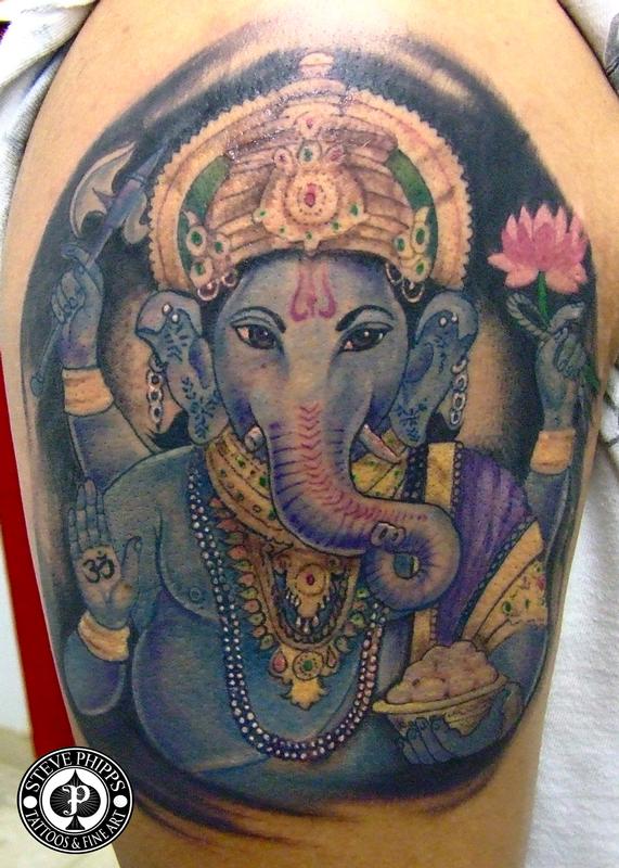 Ganesha by Steve Phipps: TattooNOW