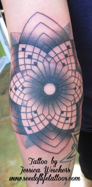 Sacred Geometry Mandala by Jessica Weichers: TattooNOW