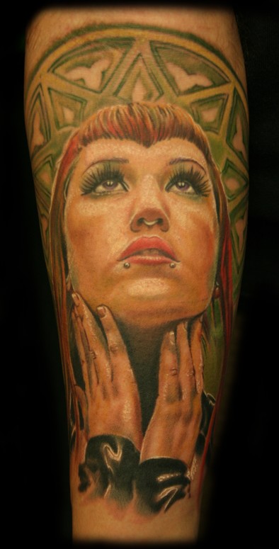 Gothic Angel Tattoo by Stevie Monie: TattooNOW